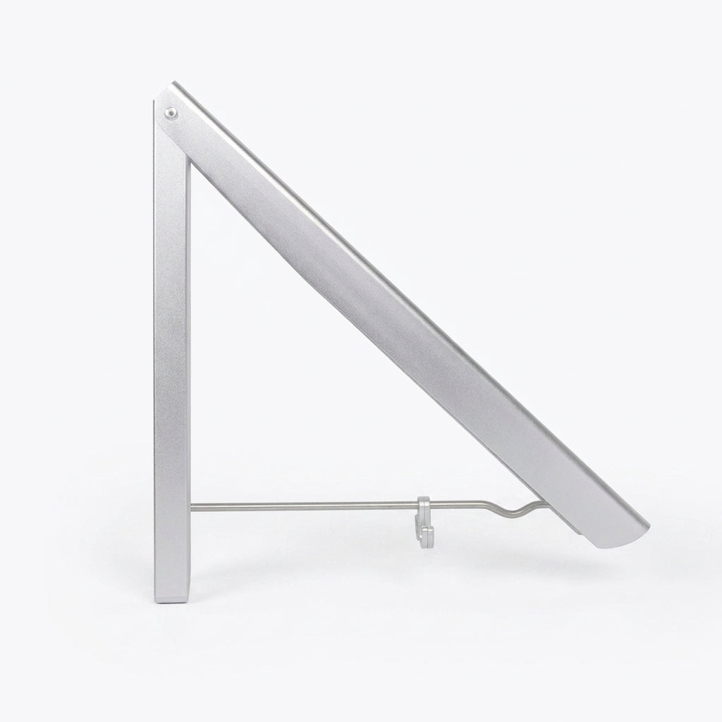 Folding Pull-Out Wall Hanger — Wall-Mounted Aluminium Clothes Airer ...